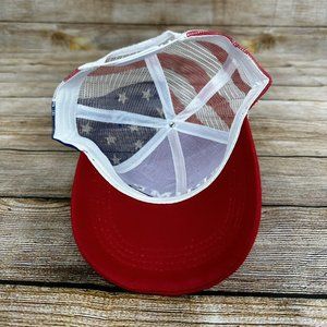 Trump | Accessories | Trump 224 Save America Red Mesh Snapback Hat Usa ...